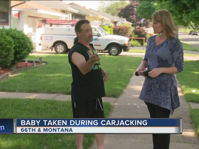 Infant taken during carjacking
