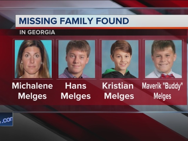 Missing mother, 3 children found in Georgia