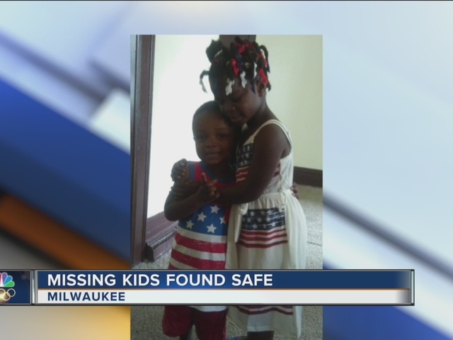 Missing children found with mother's boyfriend