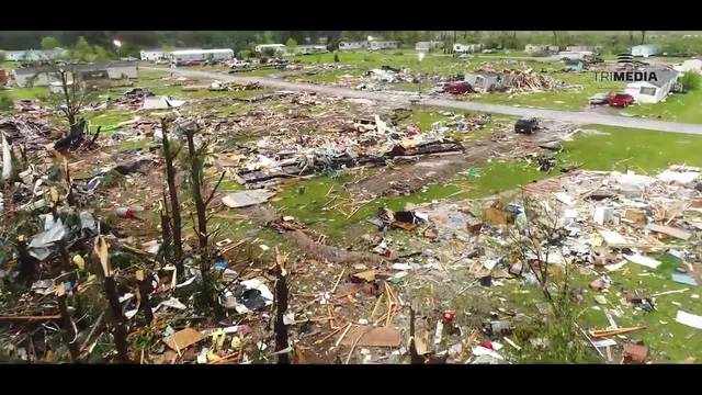 Drone captures stunning footage of deadly Wisconsin tornado - TMJ4 ...