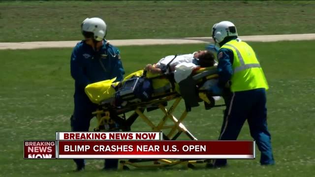 U.S. Open blimp crash pilot had other rough landings in the past - TMJ4 ...