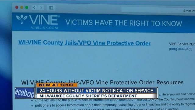 Milwaukee County Jail and House of Correction VINE victim notification ...