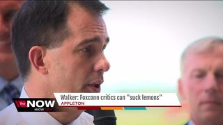 Gov. Scott Walker to the Foxconn haters: “Go suck lemons” - TMJ4 ...