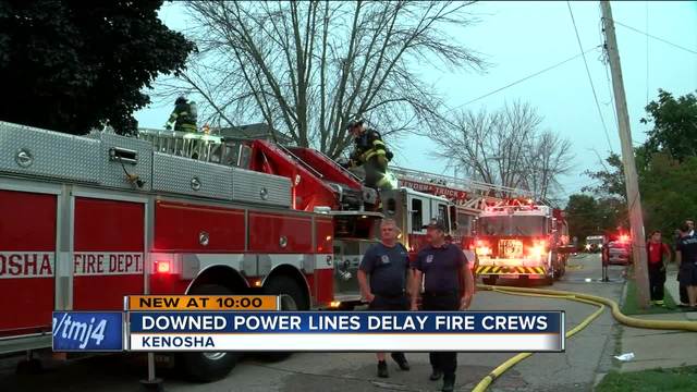 Fire destroys two Kenosha homes - TMJ4 Milwaukee, WI