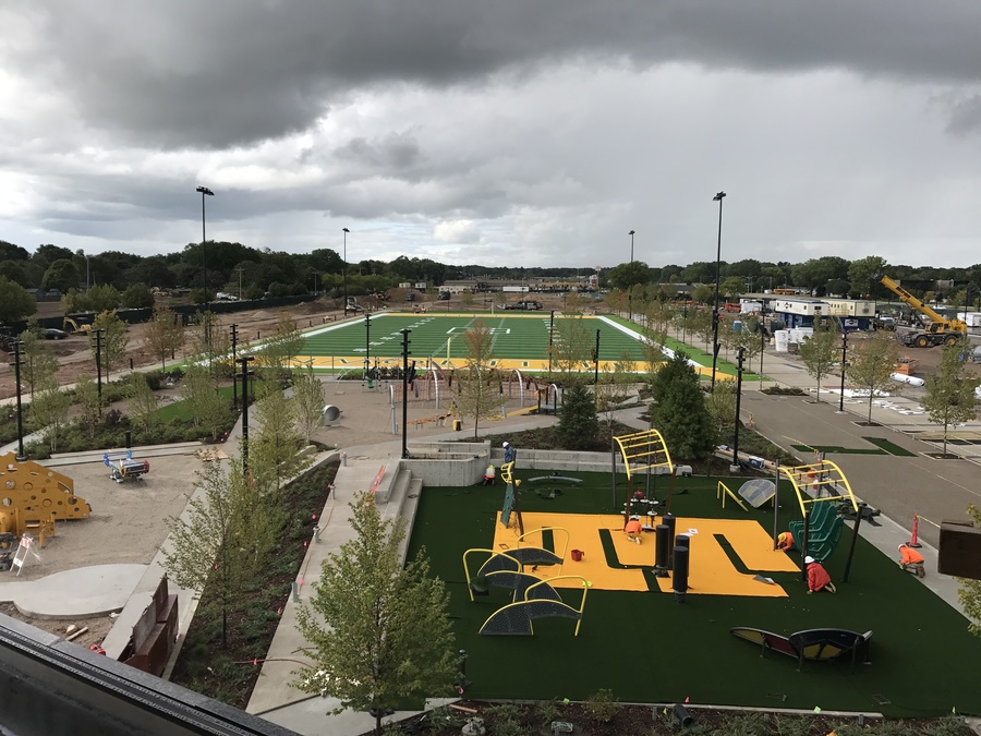 Packers unveil new Titletown Park near Lambeau Field - TMJ4 Milwaukee, WI