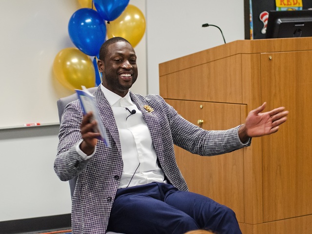 Dwyane Wade reading program curbs summer literacy slide - TMJ4 ...