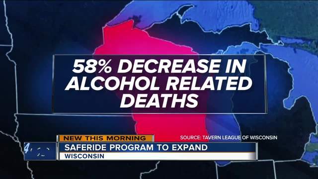 "Saferide Program" provides free rides home for Wisconsin drivers from ...