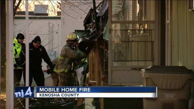 Fire damages 3 Kenosha mobile homes - TMJ4 Milwaukee, WI