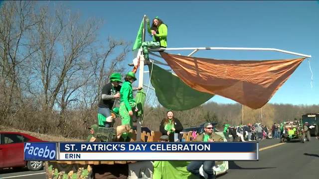 Thousands line highway for Erin's St. Patrick's Day Parade - TMJ4 ...
