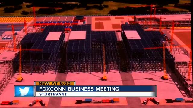 Hundreds gather to learn how to cash in on Foxconn project - TMJ4 ...