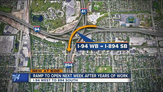 Zoo Interchange ramp finally opening after three years - TMJ4 Milwaukee, WI