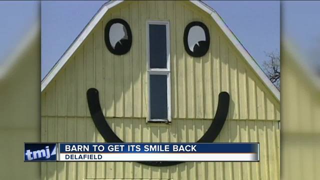 Delafield Smiley Barn being repainted, set to open next month - TMJ4 ...