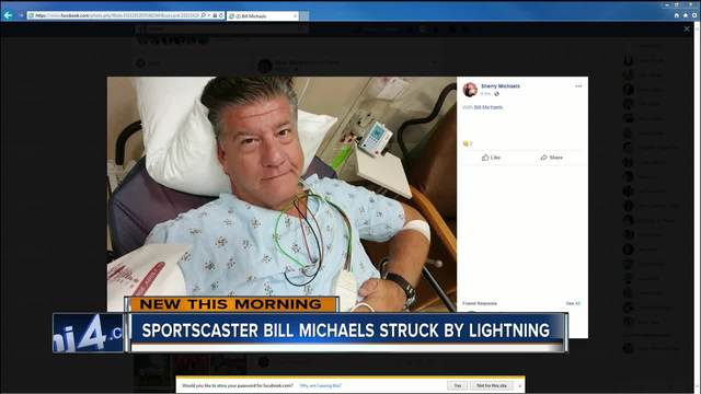 Wisconsin sportscaster Bill Michaels survives lightning strike - TMJ4 Milwaukee, WI